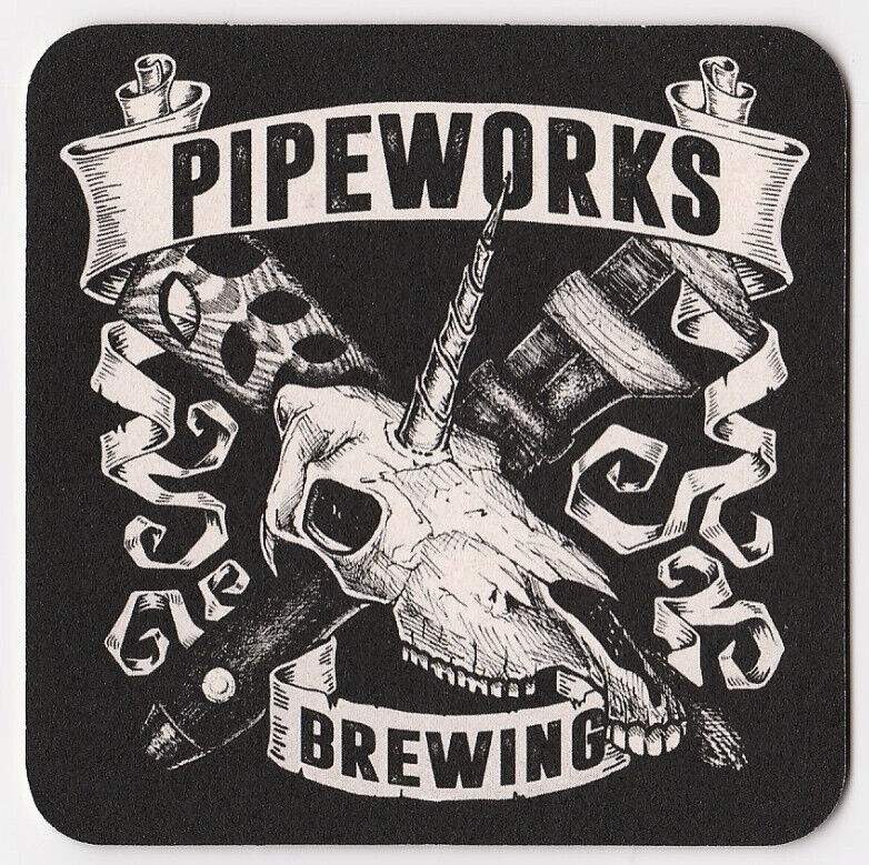 Pipeworks Brewing Beer Coaster Chicago IL | eBay