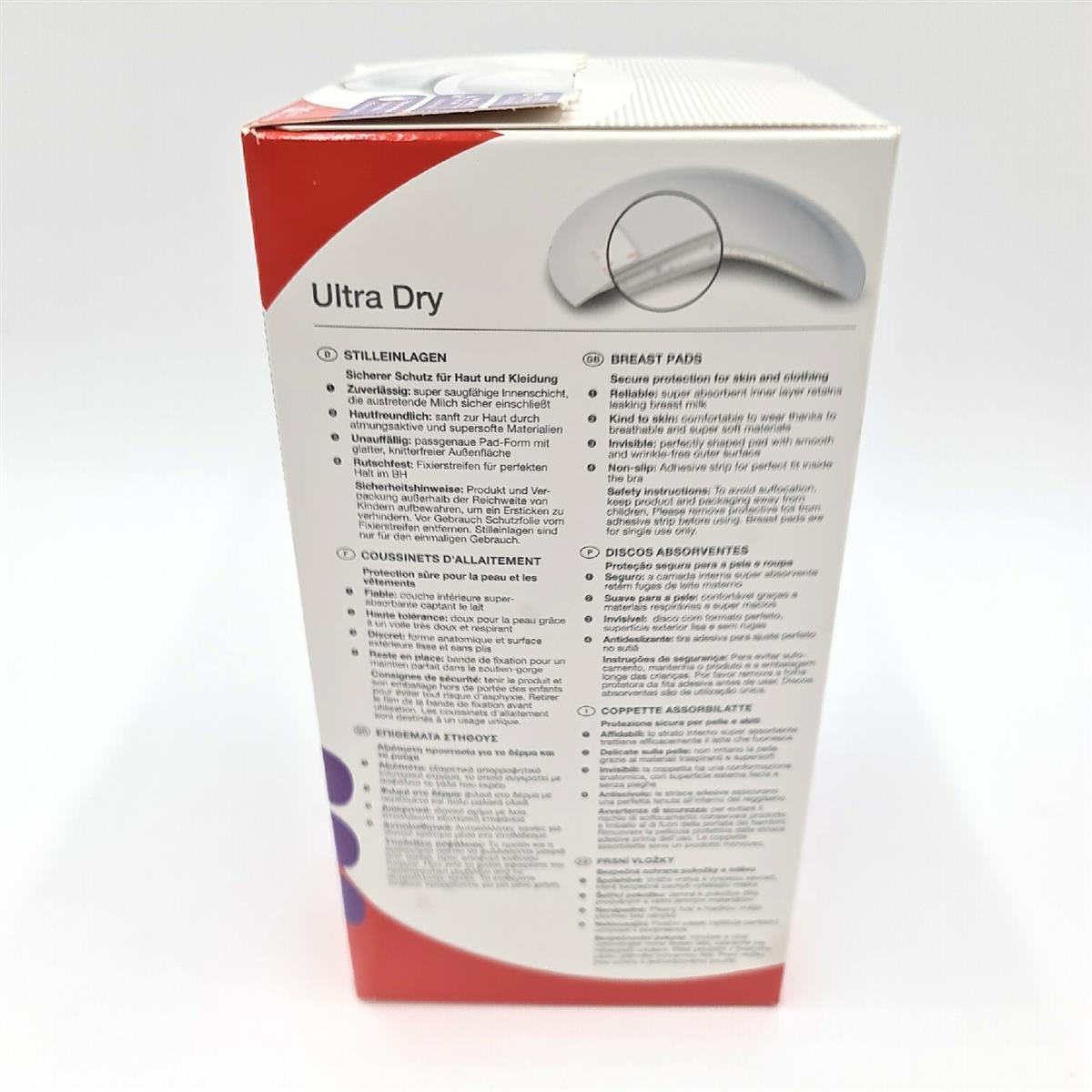 NUK UltraDry Still Einlagen Brust BH Milch Schutz Pads Watte Auslauf ...