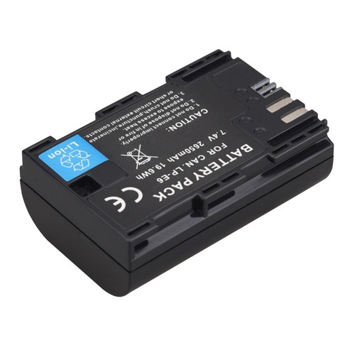 10pcs LP-E6 2650mAh Digital Camera Battery for Canon EOS 6D 7D 60D 60Da ...