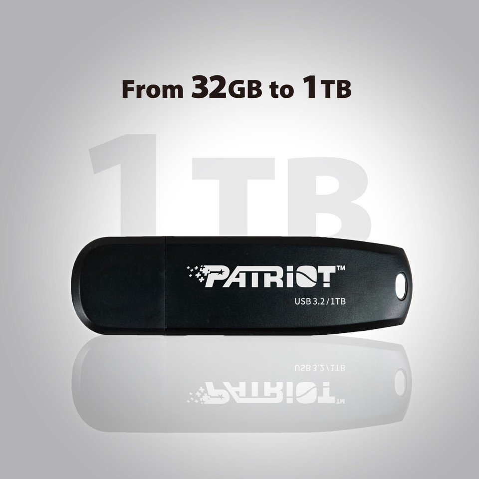 Patriot Core 1TB USB 3.2 Type-A Highspeed Flash Drive Thumb Drive ...