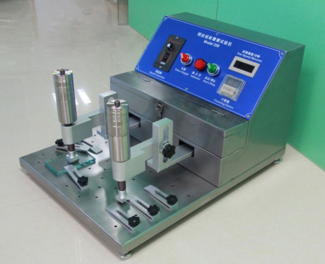 Model 339 Alcohol Rubber Abrasion Test Machine Steel Wool Friction ...