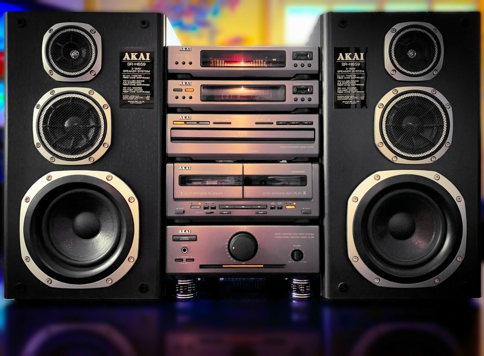 AKAI PA-950 🌈RaRe🌈 Vintage Stereo Components System | eBay