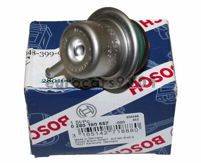 Audi Volkswagen FUEL PRESSURE REGULATOR many 93+ OEM BOSCH 0280160557 ...