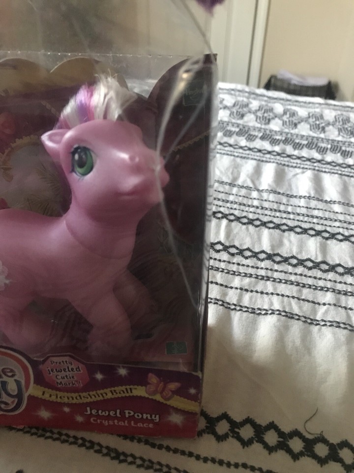 My Little Pony Crystal Lace Jewel Pony Friendship Ball - 2003 Hasbro G3 ...