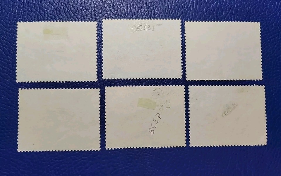 Lebanon 1968 Sc# C534-539 Basking Shark Needlefish Pollack Cuckoo ...