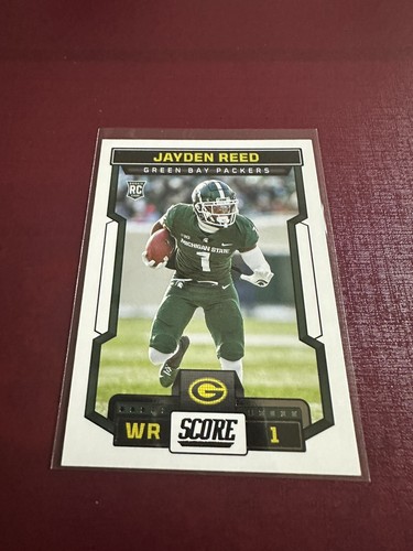 2023 Panini Score Rookie RC #363 Jayden Reed Spartans / Packers | eBay