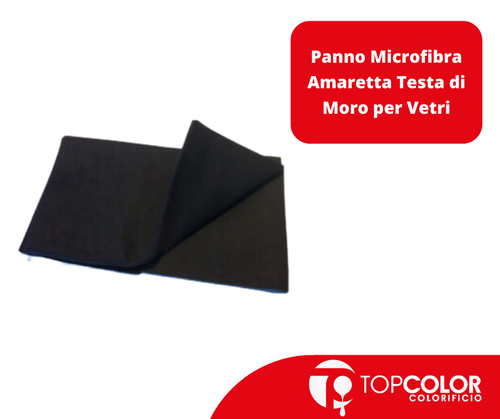Panno Microfibra Amaretta Testa di Moro per Vetri | eBay