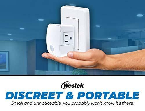 Westek Indoor Wireless Wall Outlet Switch With Remote Operation Pack of ...