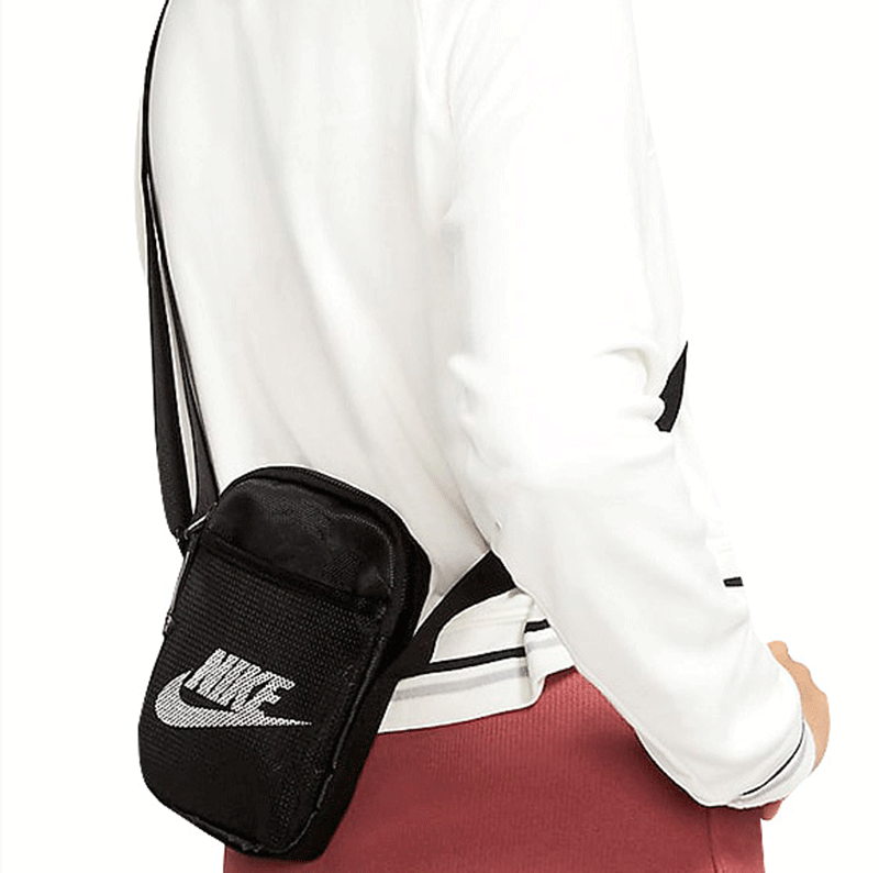 Nike Heritage Small Hip Cross Bag Black BA5871-010 | eBay