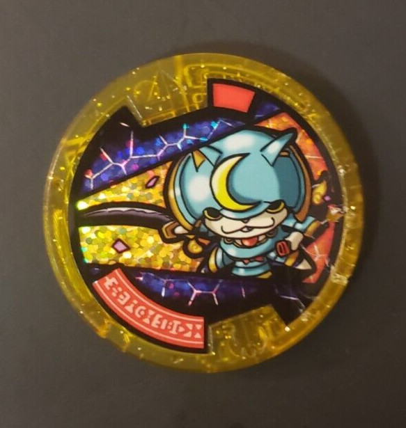 Rare Gold Yokai Yo-Kai Bushinyan Shogunyan Legendary 1st Series Watch Medal