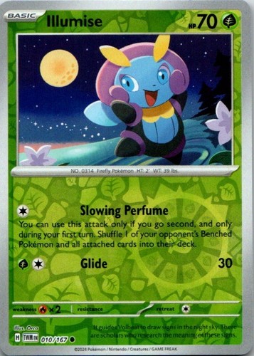 Illumise 10/167 Common 2007 NM Pokemon Card | eBay