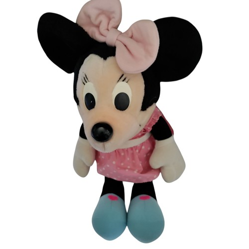 VINTAGE DISNEY MINNIE MOUSE HASBRO SOFTIES STUFFED ANIMAL PLUSH TOY ...