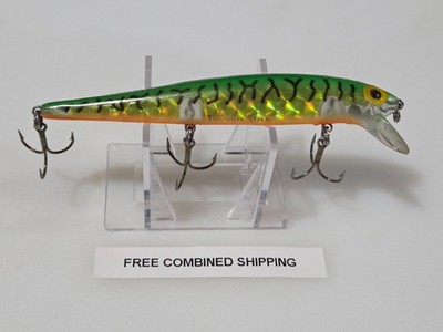 Pre Rapala Storm Thunderstick Crankbait Hot Tiger Prizmflash AJ194 | eBay