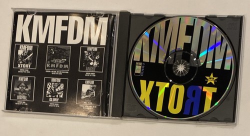 KMFDM Xtort 1996 CD Rare OOP Wax Trax TVT Records 2 Inserts EUC Apathy Dogma | eBay