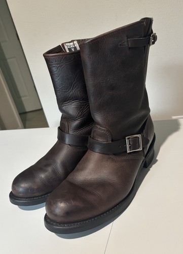Frye Men’s Gaucho Engineer Boots 10.5M USA Made- Read | eBay
