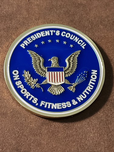 Presidents Council On Sports, Fitness Nutrition challenge coin Rob ...