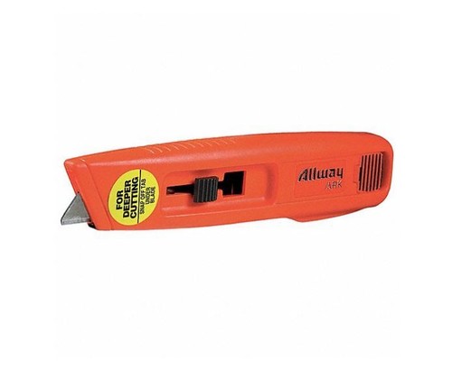 Allway Tools ARK 07102 Box Cutter Self Retracting Safety Knife Utility ...