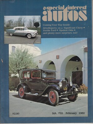 SPECIAL-INTEREST AUTOS MAGAZINE 1980 FEB #55 - '54 STARFIRE,'38 FORD | eBay