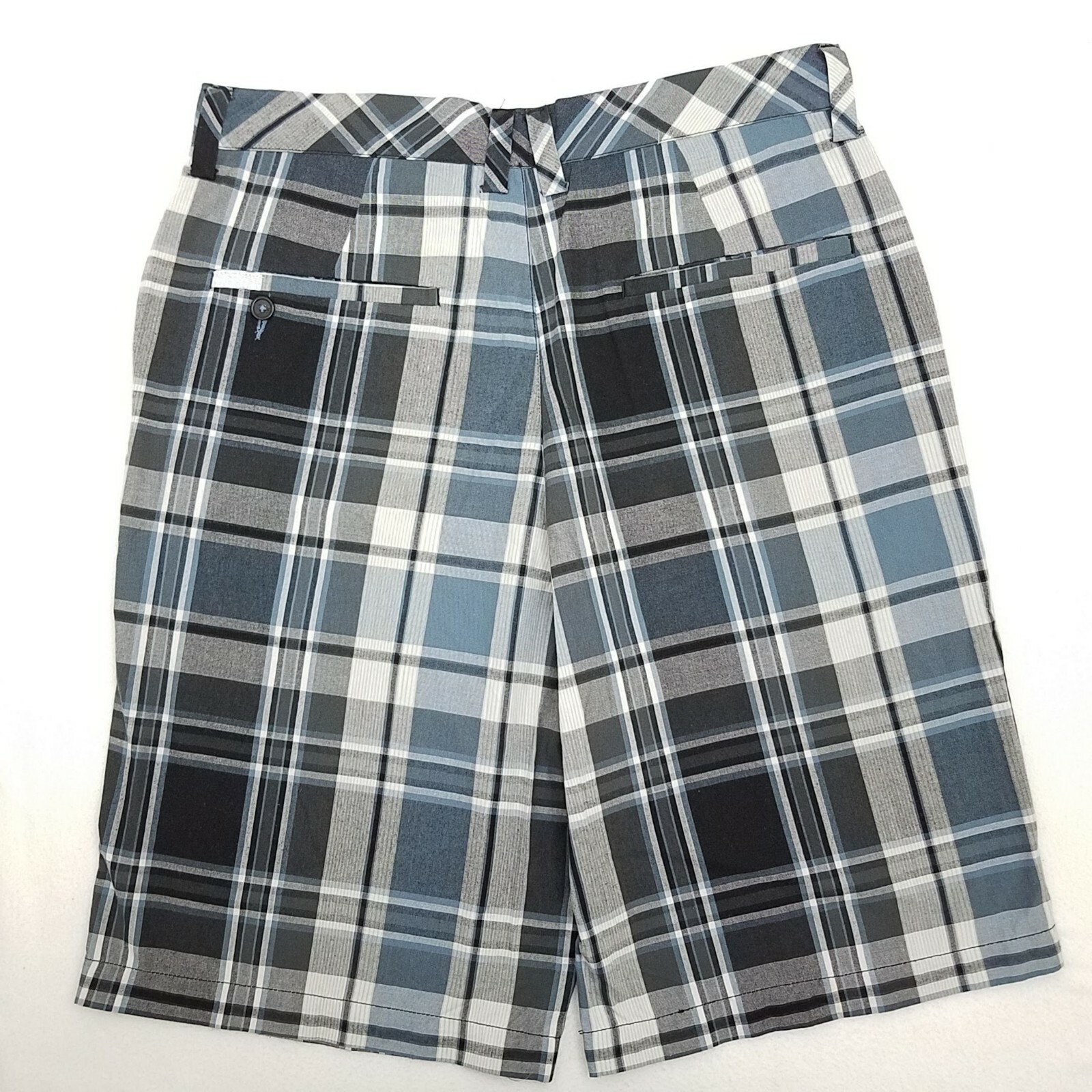 Ocean Current Mens 32 Bermuda Dress Shorts Black/Blue… - Gem