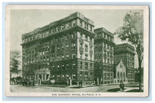 c1930's The Markeen Hotel Building Buffalo New York NY Unposted Antique ...