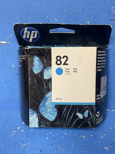 HP 82 Cyan DesignJet Ink Cartridge - 69ml (C4911A) | eBay