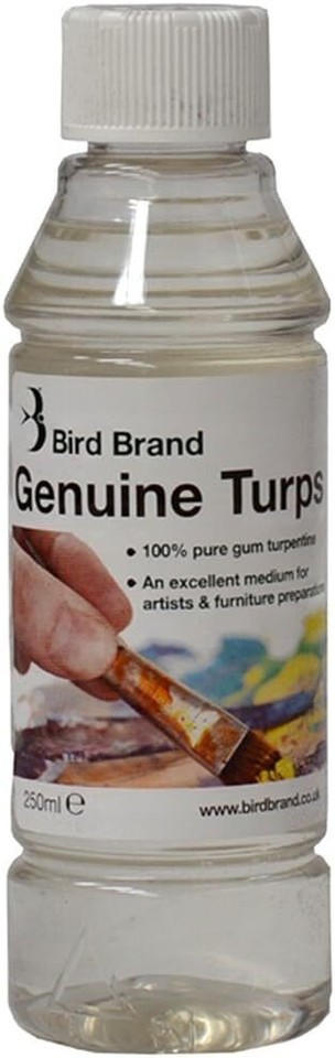 100% Pure Gum Turpentine Clear Solvent Extracted Gum Turps Size 250ml ...