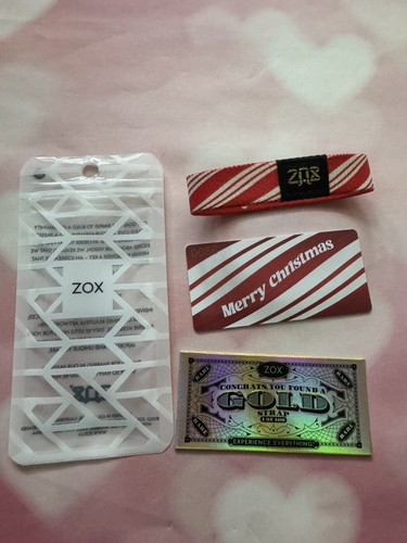 zox Merry Christmas # 0086 *Gold Card medium size | eBay