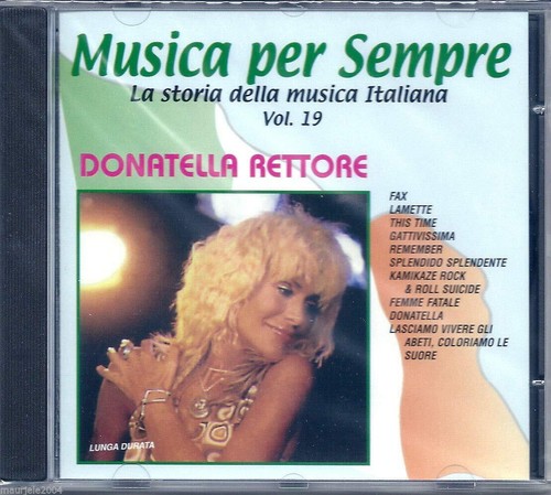 Donatella Rettore DONATELLA RETTORE - MUSICA PER SEMPRE VOL. 19 (CD) (UK IMPORT) | eBay