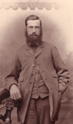 Canterbury Bearded English Man Victorian Fashion Old Bateman CDV Photo ...