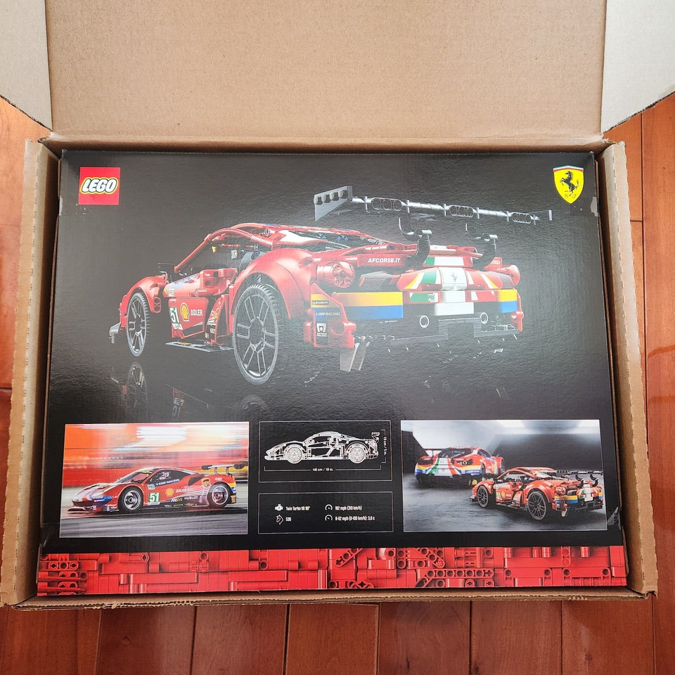 LEGO Technic 42125 Ferrari 488 GTE AF Corse #51 | Brand New Sealed Box ...