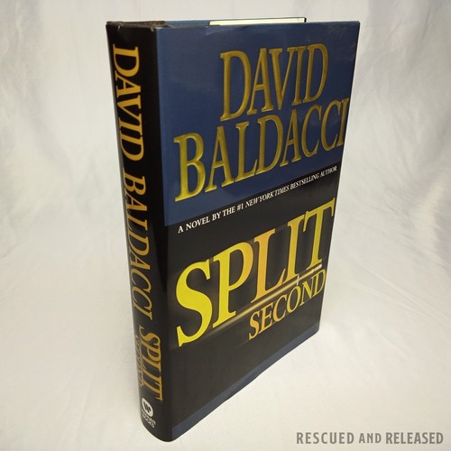 SIGNED- King and Maxwell Ser.: Split Second by David Baldacci (2003, Hardcover) | eBay