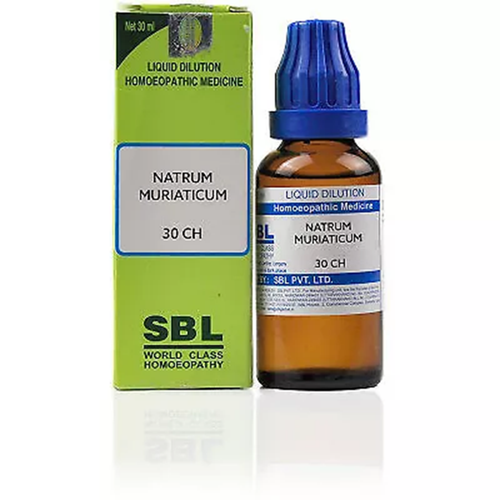 SBL Natrum Muriaticum 30 CH (30ml) Homeopathic Drop Free Shipping World ...