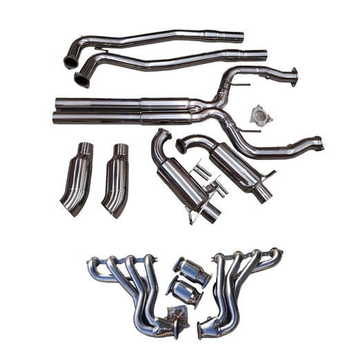 Commodore VE VF Ute SUPERLOUD Cat Back Exhaust+Dump Tips & 1 7/8 ...
