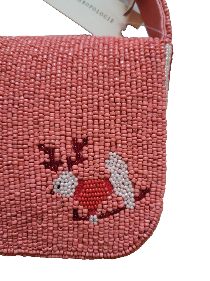 Anthropologie Fiona Beaded Bag - Dog on Sled Animal Design - Sold Out ...