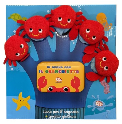 Francesca Ferri In acqua con il granchietto. Libro guan (Bath books ...