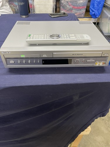 Sony SLV-D100 DVD/ VCR Combo Player Hi-Fi Stereo With Remote & Tested ...