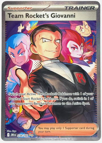 Pokemon Team Rocket's Giovanni Destined Rivals 238/182 SIR TCG | eBay ...