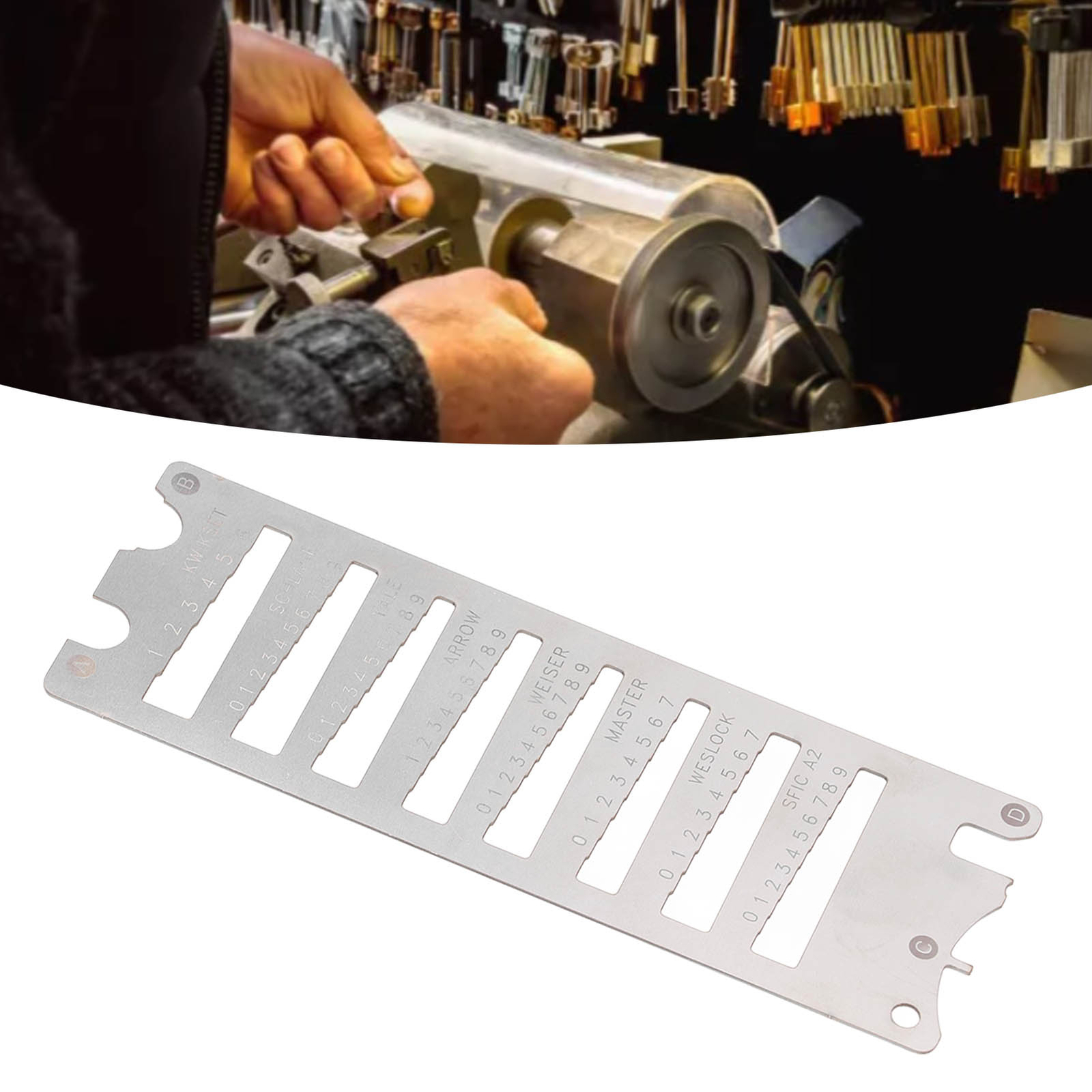 Airshi Key Gauge Key Decoder Multifunctional For Replication HEL | eBay