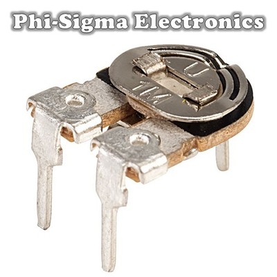5 Pack - Carbon Potentiometers (Variable Resistors/Preset/Trimmer/Pot ...