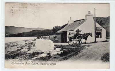 COLINTRAIVE POST OFFICE, KYLES OF BUTE: Argyll postcard (C47252) | eBay