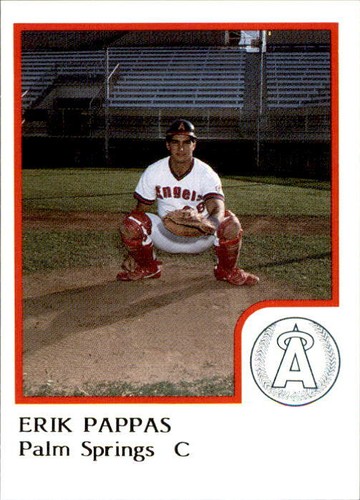 1986 Palm Springs Angels ProCards #25 Erik Pappas Chicago Illinois ...
