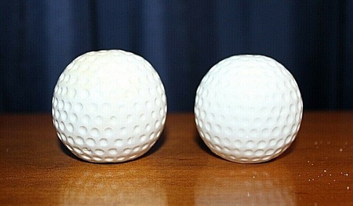 Vintage Golf Ball Salt & Pepper Shakers | eBay