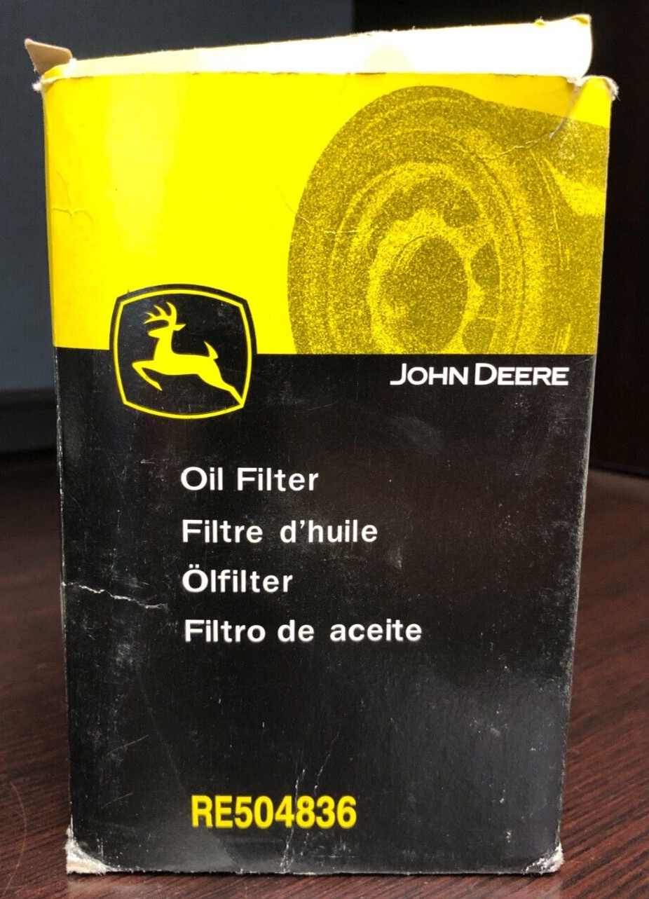JOHN-DEERE RE504836 - cross reference oil filters | oilfilter ...