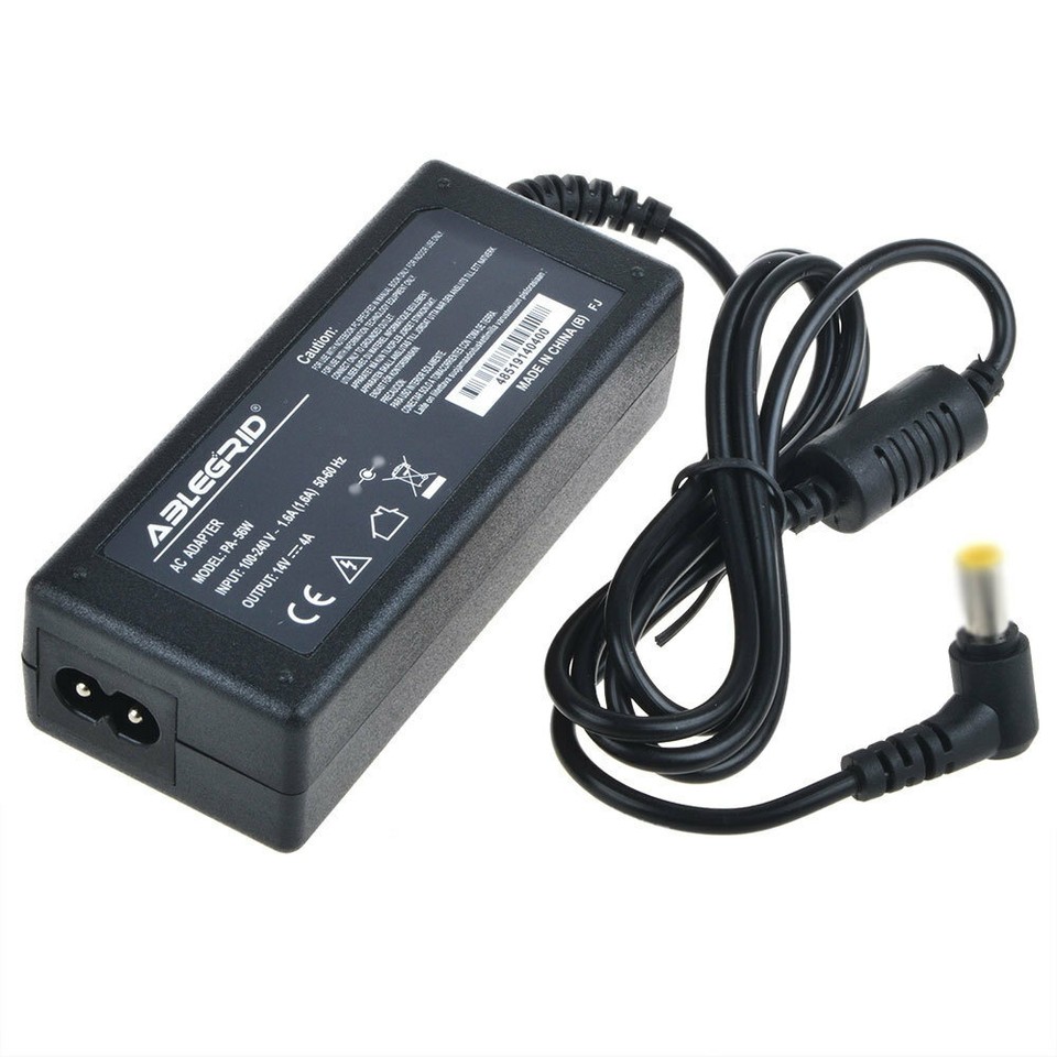 14V 4A AC-DC Adapter Charger For Dell 1702FP LCDMonitor Power Supply ...