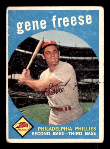 1959 Topps Baseball #472 Gene Freese PR *e1 | eBay