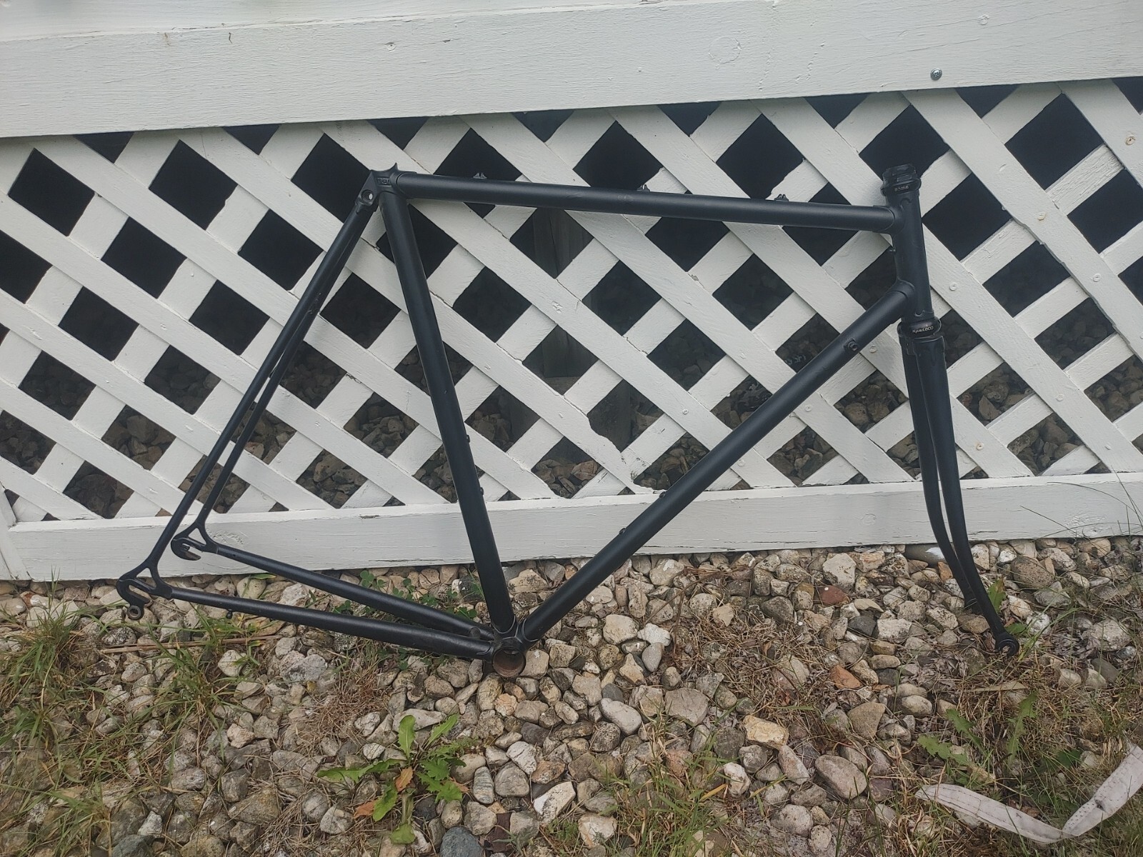 Vintage 1980sTrek 770 56cm Road Bike FRAME FORK 531 Steel USA Bicycle ...