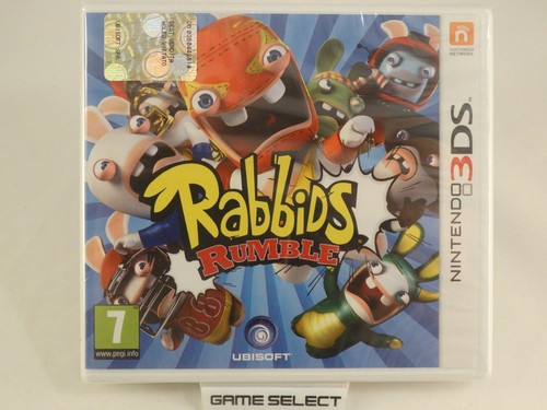 Rabbids Rumble Nintendo 3DS 2DS Pal Eur - - Original New Sealed | eBay ...