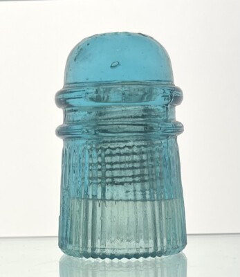 cd 121 Pleated Skirt Insulator Great Dome Glass | eBay
