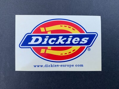 Autocollant DICKIES Europe WORKWEAR Overalls TEXAS USA vintage Sticker ...