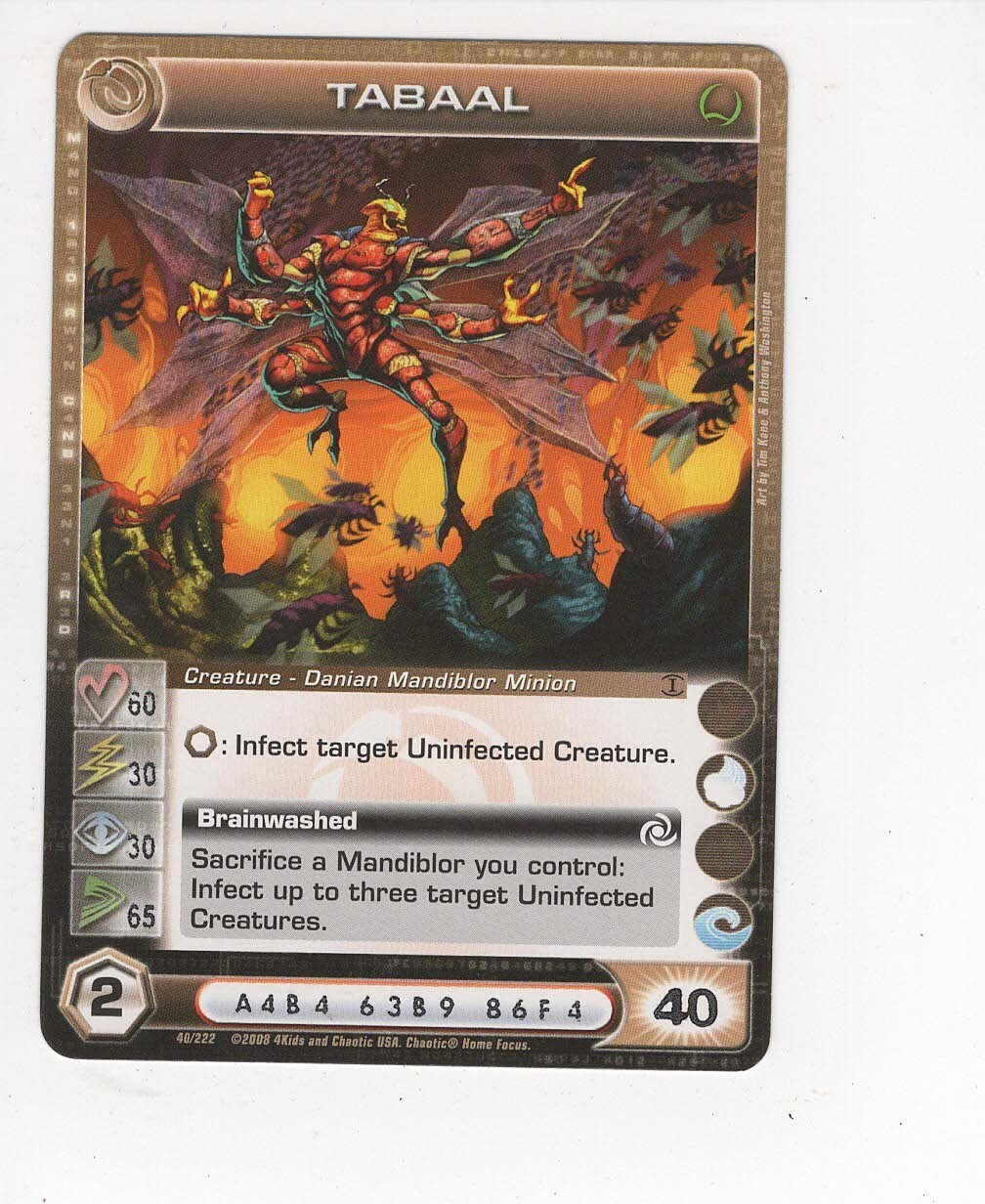 Chaotic Danian Tabaal Mid Energy Common | eBay